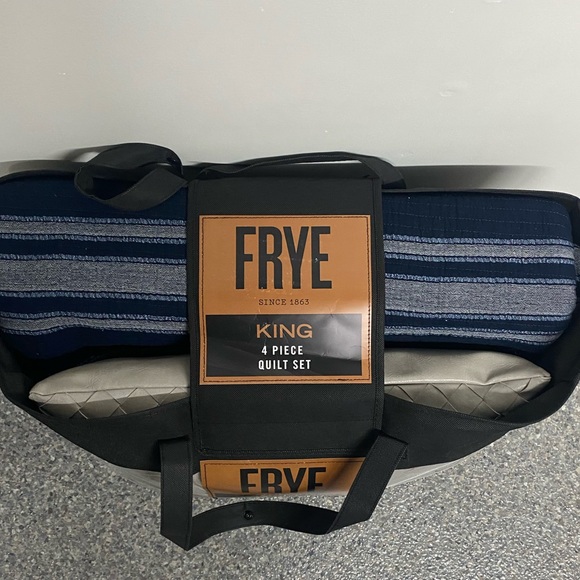 Frye | Bedding | New With Tags Frye Four Piece Quilt Set | Poshmark
